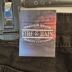 Fire & Rain | Jeans | Fire Rain Mens Black Slim Fit Paint Splatter ...